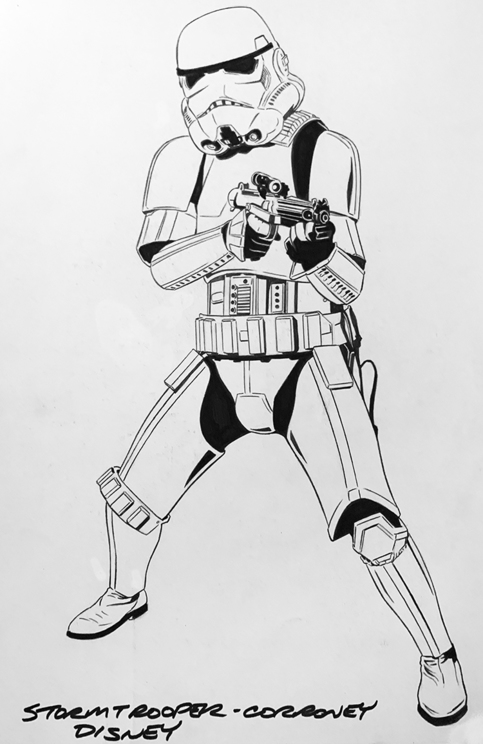 Stormtrooper Original Artwork · Joe Corroney Art Store · Online Store