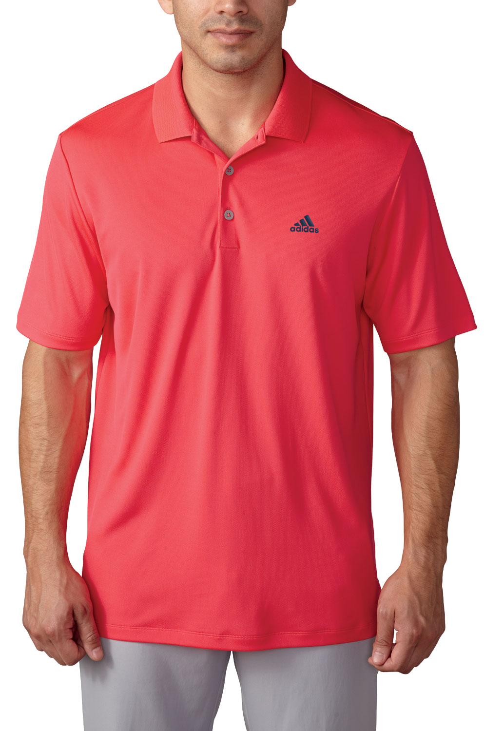 Adidas Branded Performance Polo Golf Shirt Mens Closeout New Choose