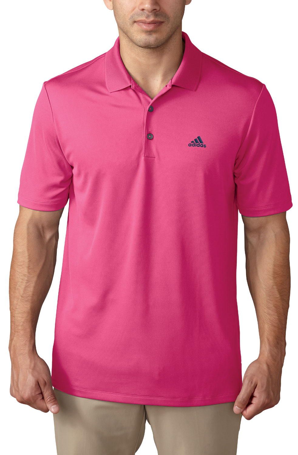 Adidas Branded Performance Polo Golf Shirt Mens Closeout New Choose