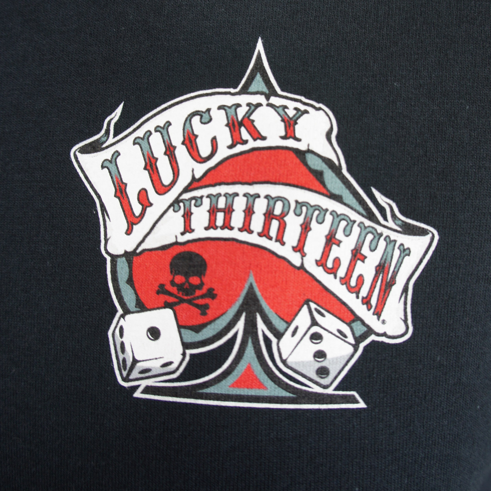 Lucky 13 T Shirt Lady Luck Merch2rock Alternative Clothing