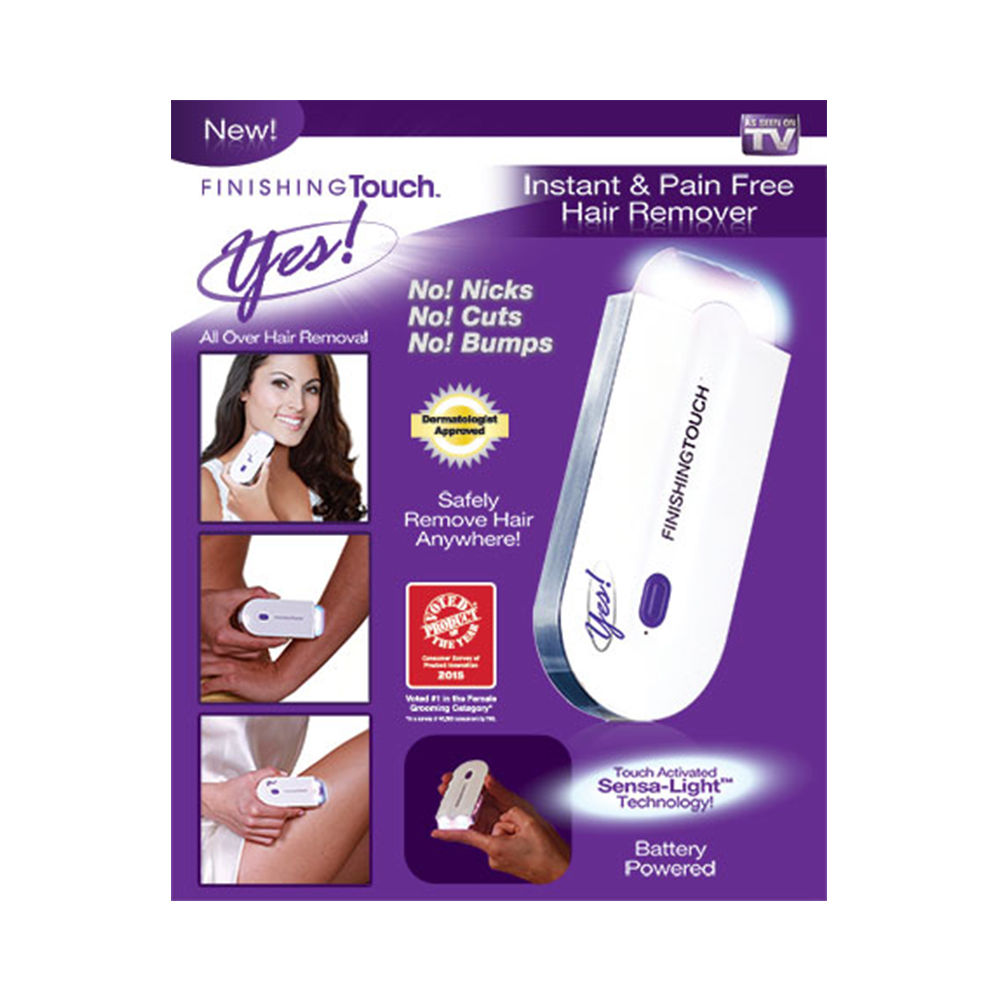 Yes Finishing Touch Hair Remover Instant Pain Free Hair Removal As Seen