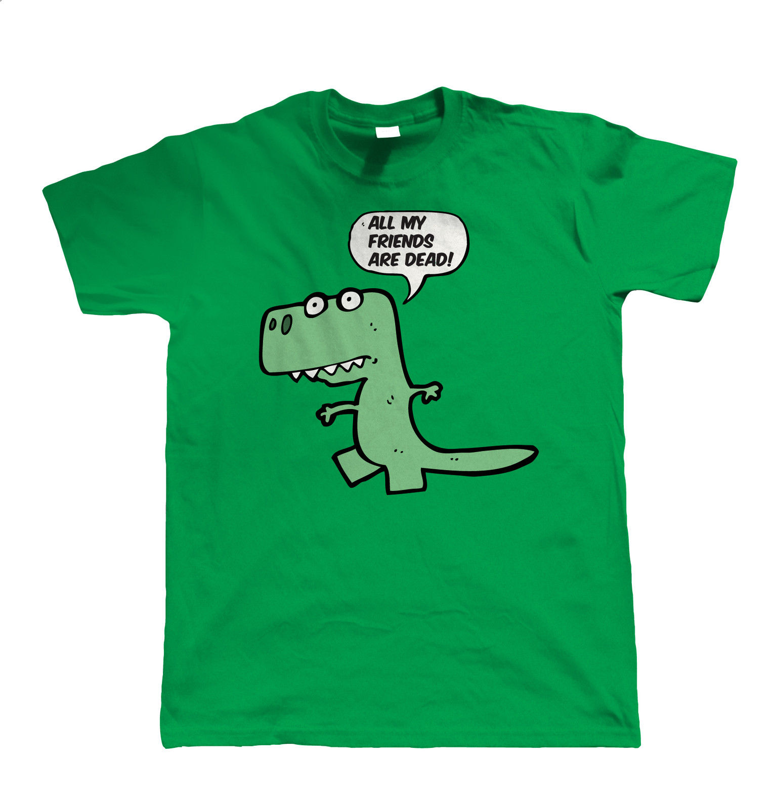 All My Friends Are Dead Funny Mens T Rex T Shirt Ebay