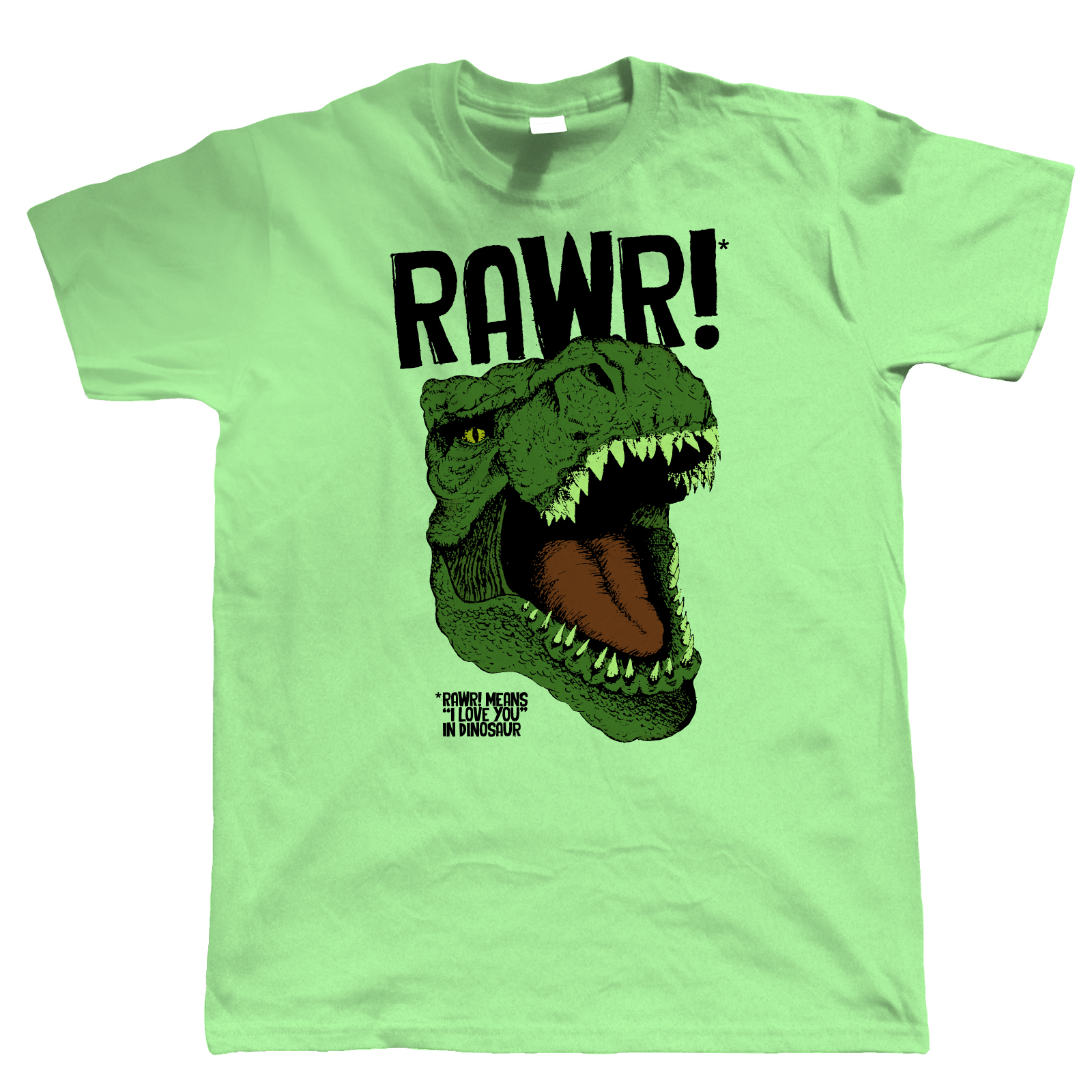 Rawr Mens Funny T Shirt Dinosaur T Rex T For Him Dad Husband