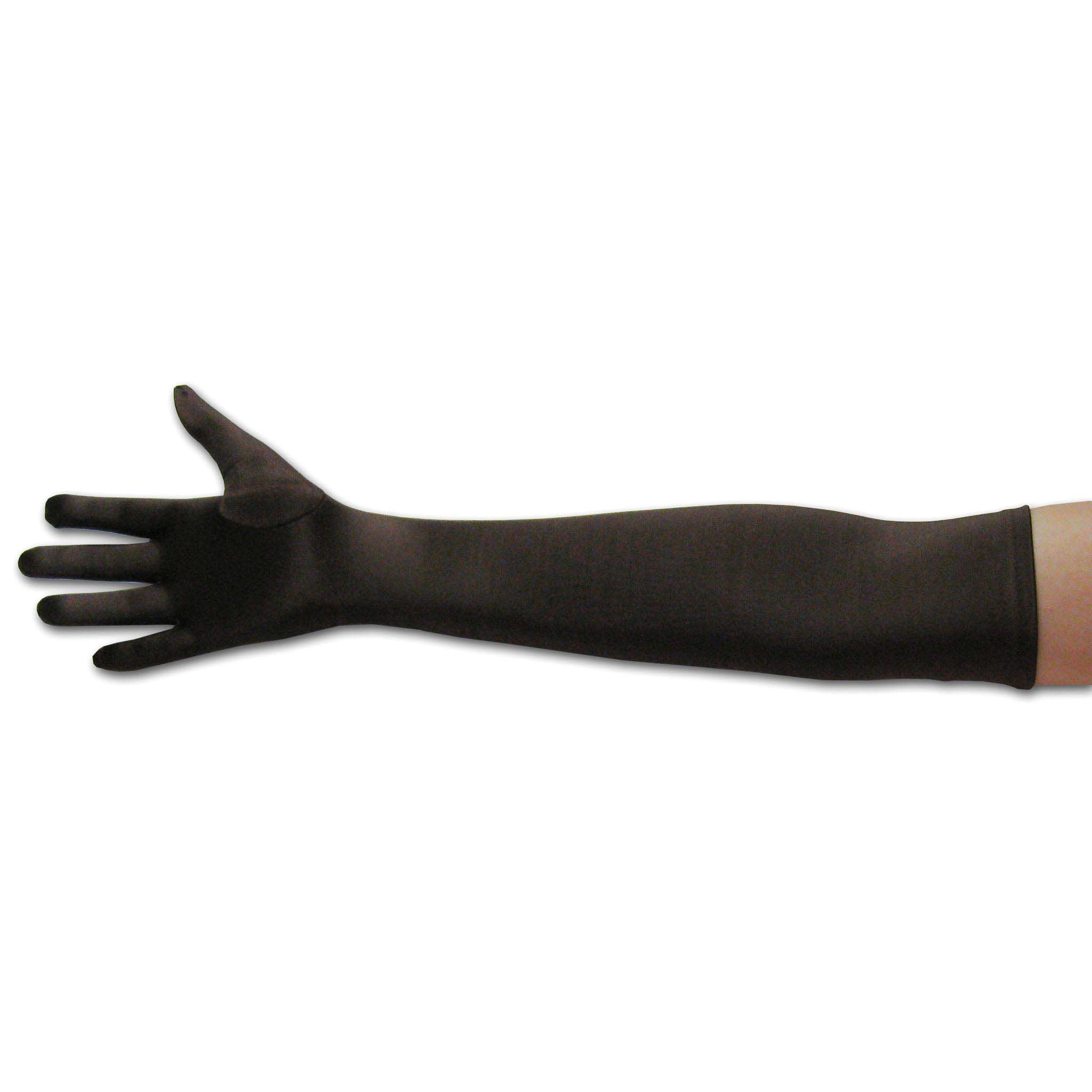 22 Classic Adult Size Opera Length Satin Gloves