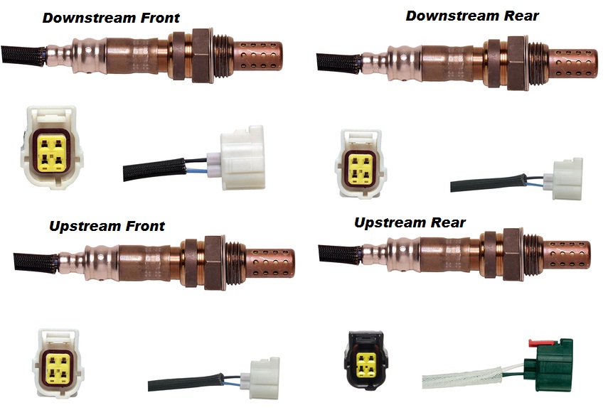 2012 Jeep Wrangler O2 Sensor Location