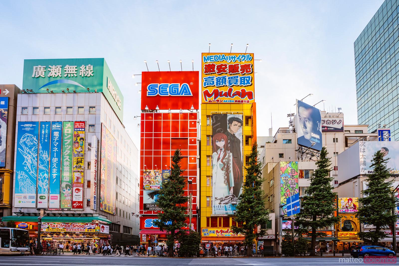 Matteo Colombo Travel Photography Akihabara Electric Town Street