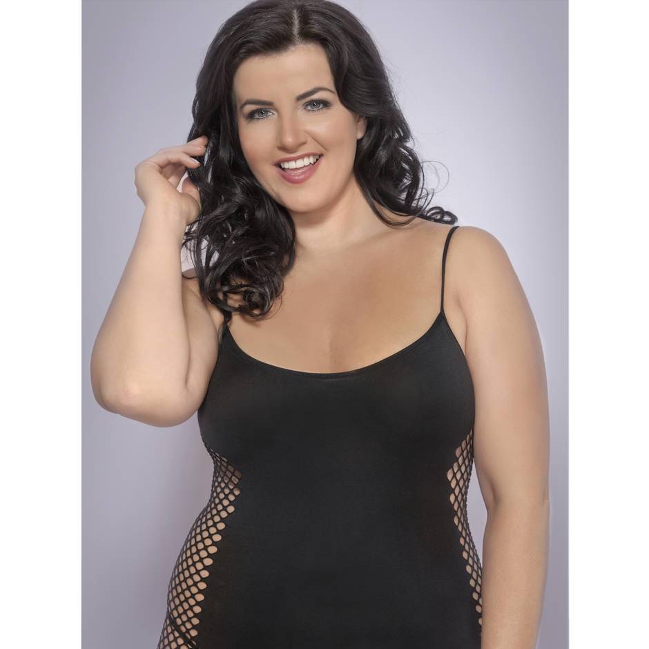 Lovehoney Plus Size Hourglass Black Mini Dress Clubwear And Dresses