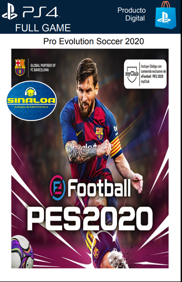 Pes 2020 Formato Digital Comprar En Sinaloamdq