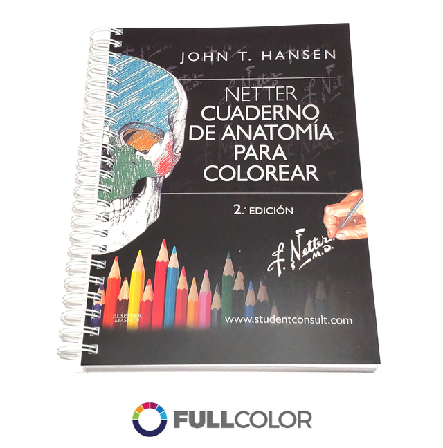 Netter Cuaderno De Anatomía Para Colorear