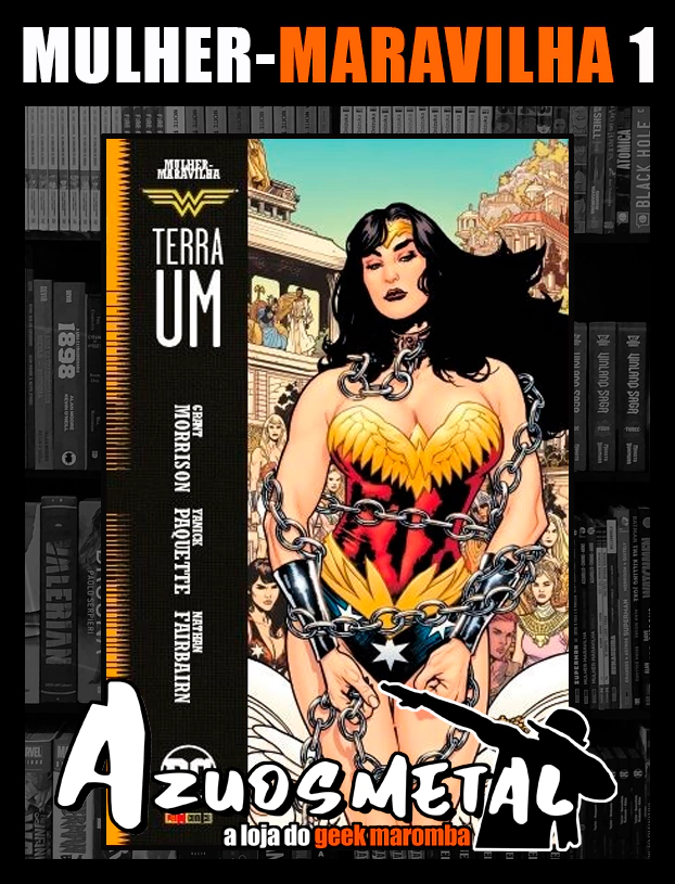 Mulher Maravilha Terra Um Vol 1 Hq Panini