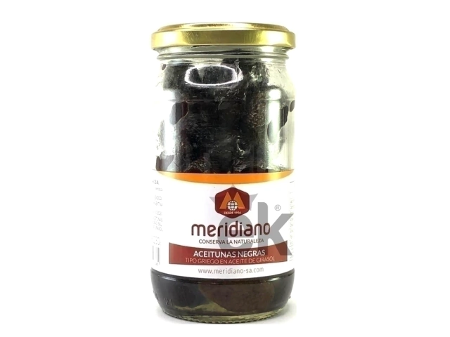 Aceitunas Negras Tipo Griegas 230g Meridiano