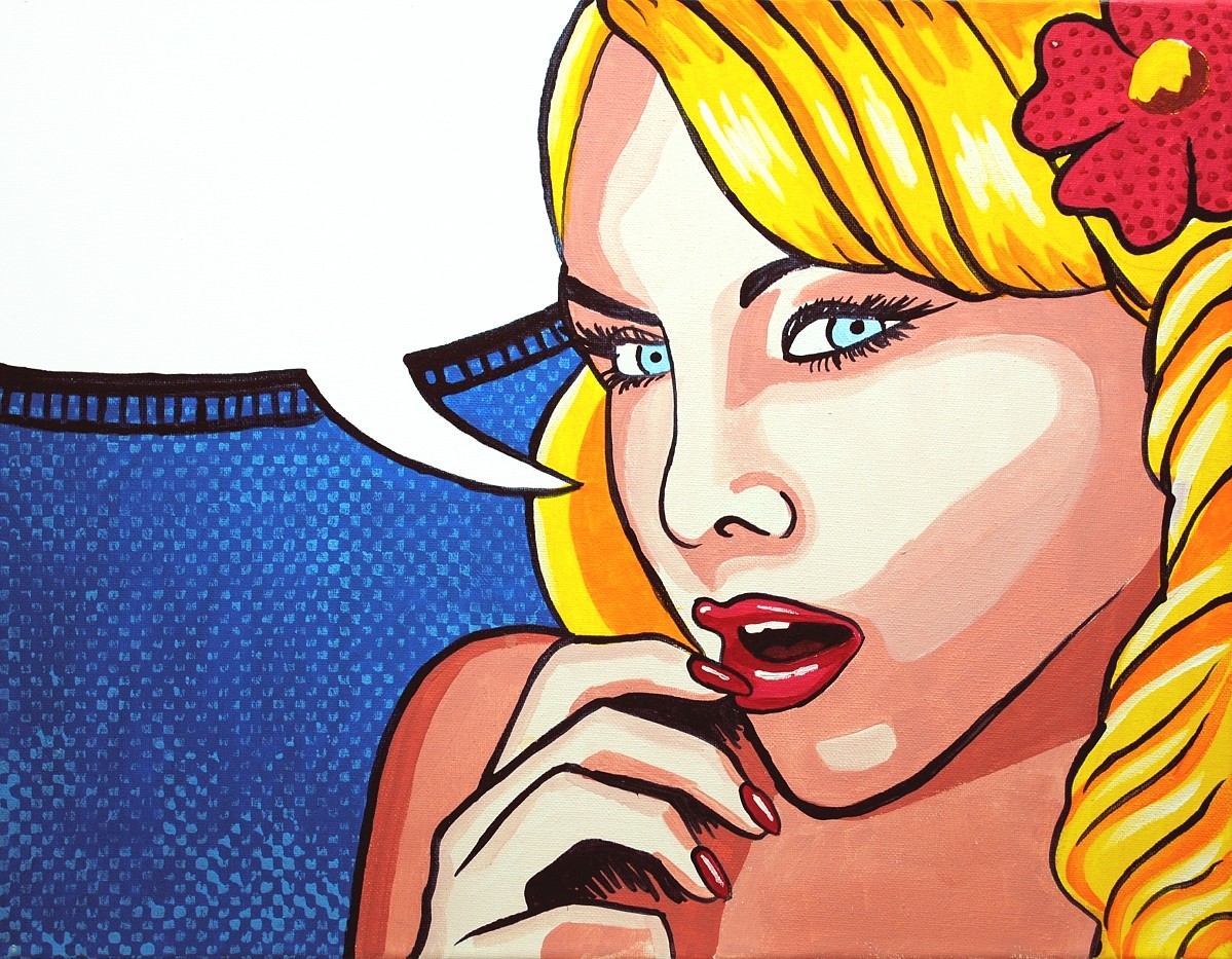 How To Paint Pop Art Portrait — Online Art Lessons