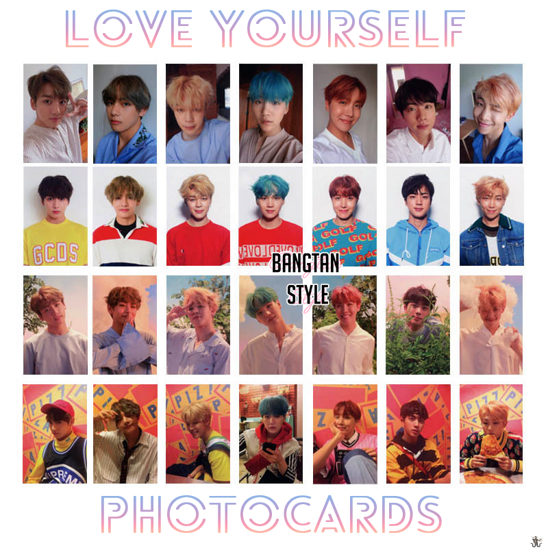 Bts Ly Photocards Set On Storenvy