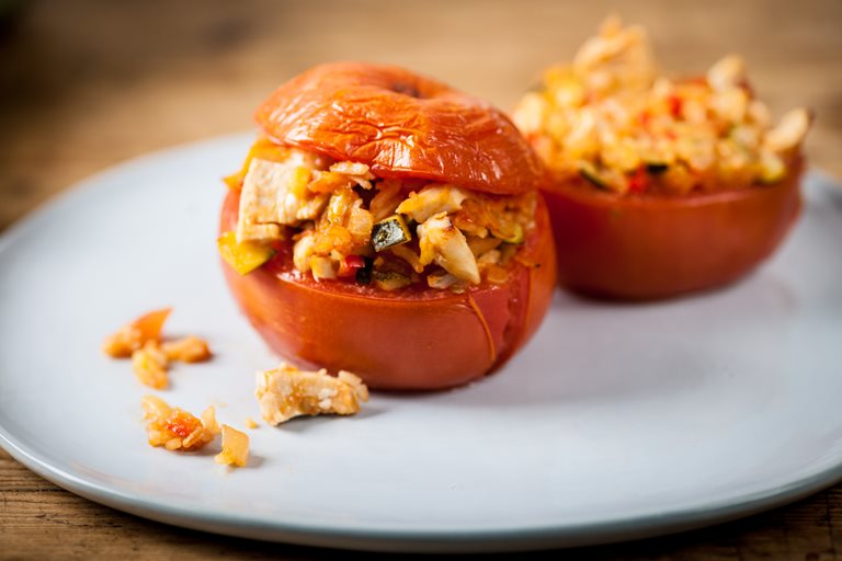 Turkey Stuffed Tomatoes Recipe Great British Chefs