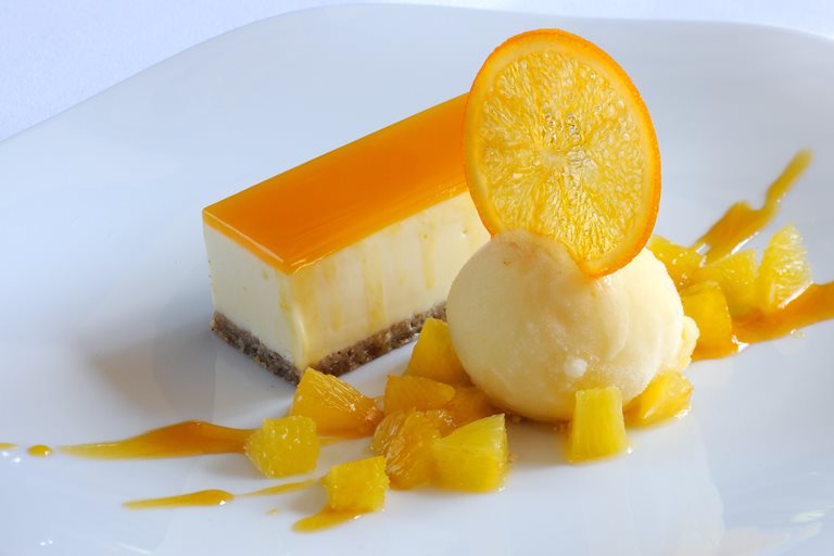 Passion Fruit And White Chocolate Cheesecake Great British Chefs