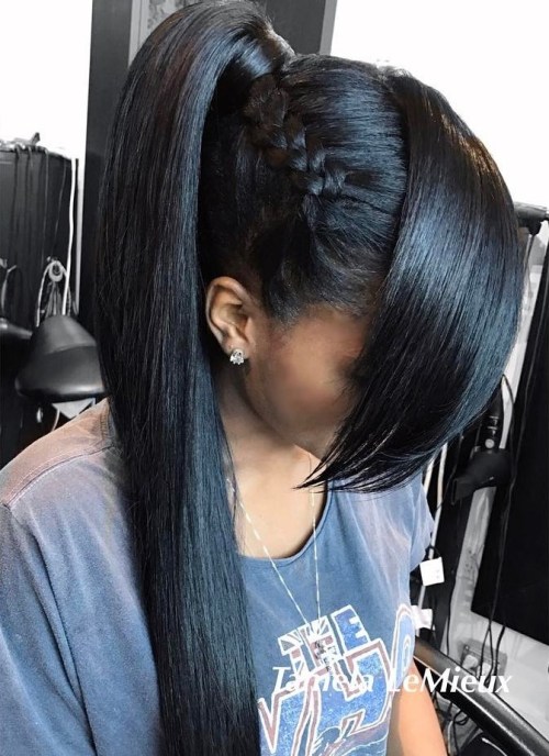 30 Classy Black Ponytail Hairstyles