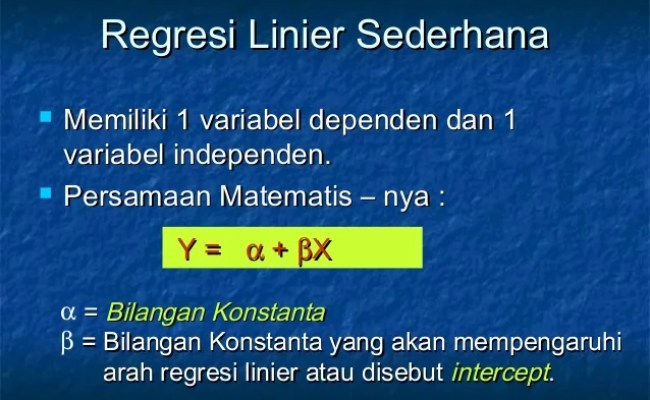 Pengertian Analisis Regresi Linier Berganda Andrea Ogden