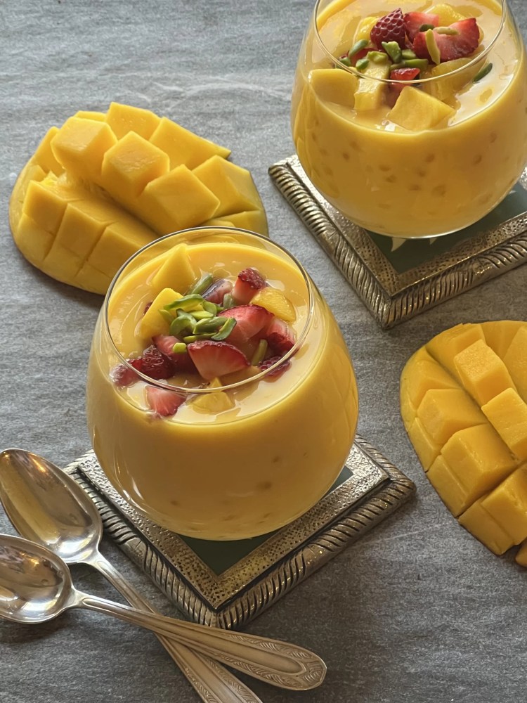 Creamy Mango Sago Recipe In 4 Steps