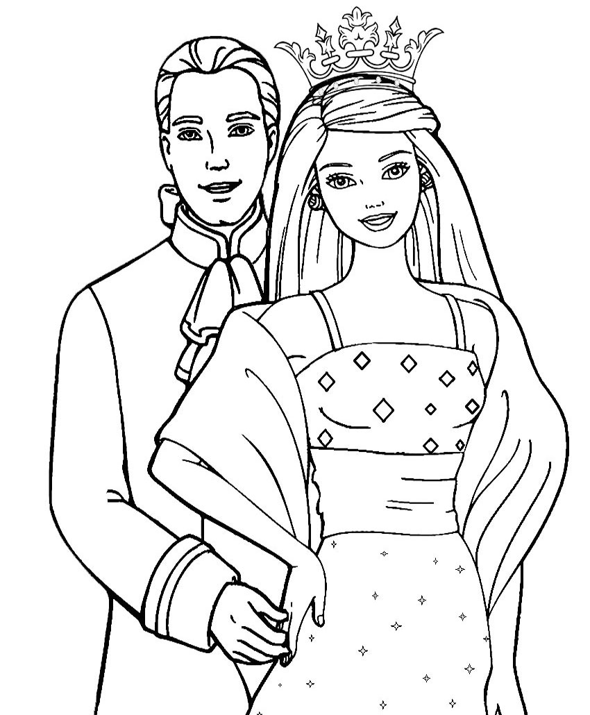 Gambar Mewarnai Kartun Barbie Kreasi Warna Barbie Coloring Pages Porn