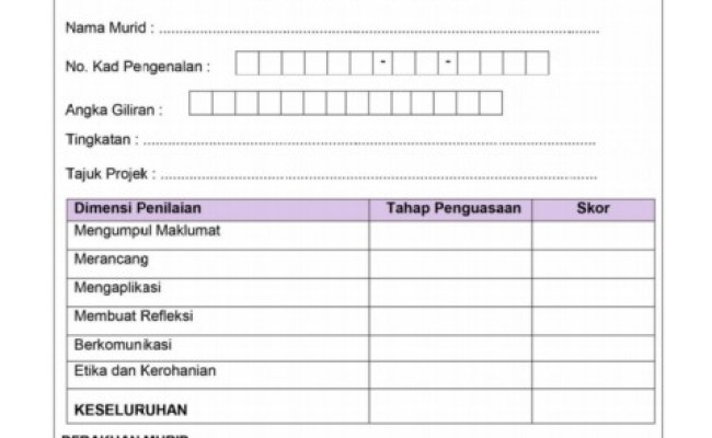 Kriteria Kajian Keperluan Pelanggan Rbt Borang Projek Brief Pdf