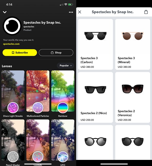 Snapchat To Add In App Brand Profiles