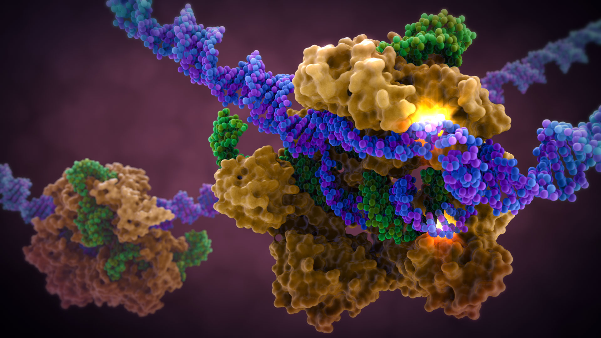 Crispr Cas9 Gene Editing Scientific Illustration Medical