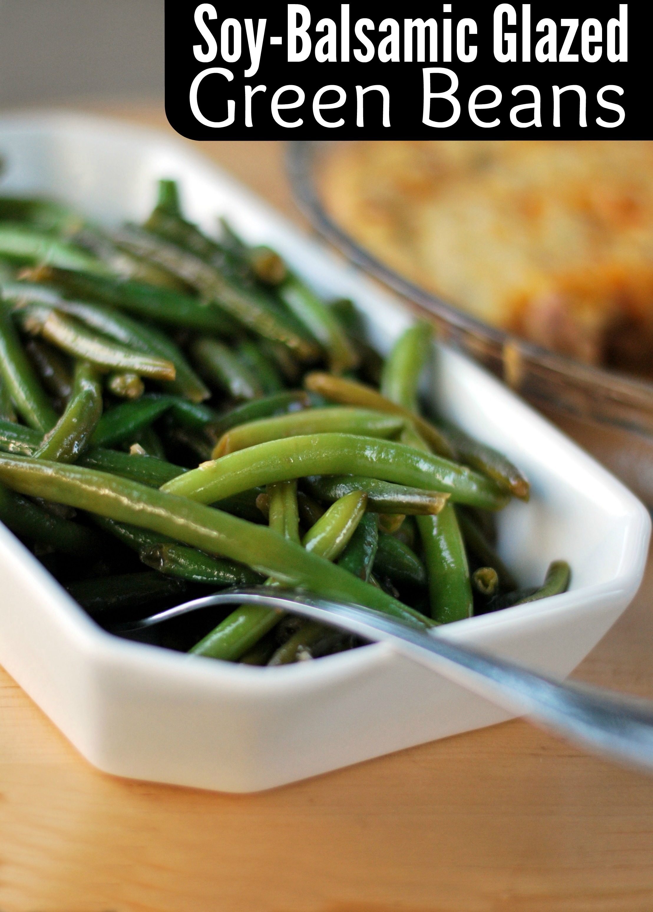 Soy Balsamic Glazed Green Beans Aunt Bees Recipes