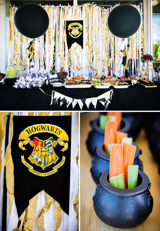 Harry Potter Decorations For Birthday Party Hallerenee