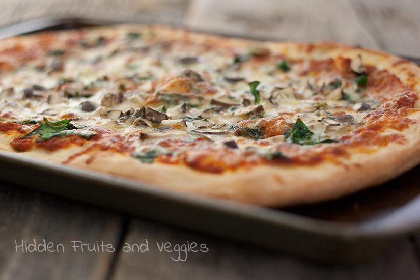 Truffled Mushroom Pizza Hidden Fruits And Veggies