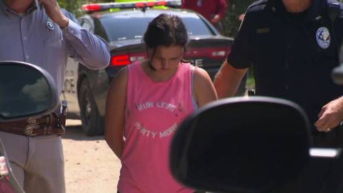 Father Teenage Daughter Arrested After Bank Robbery Car Chase Watch