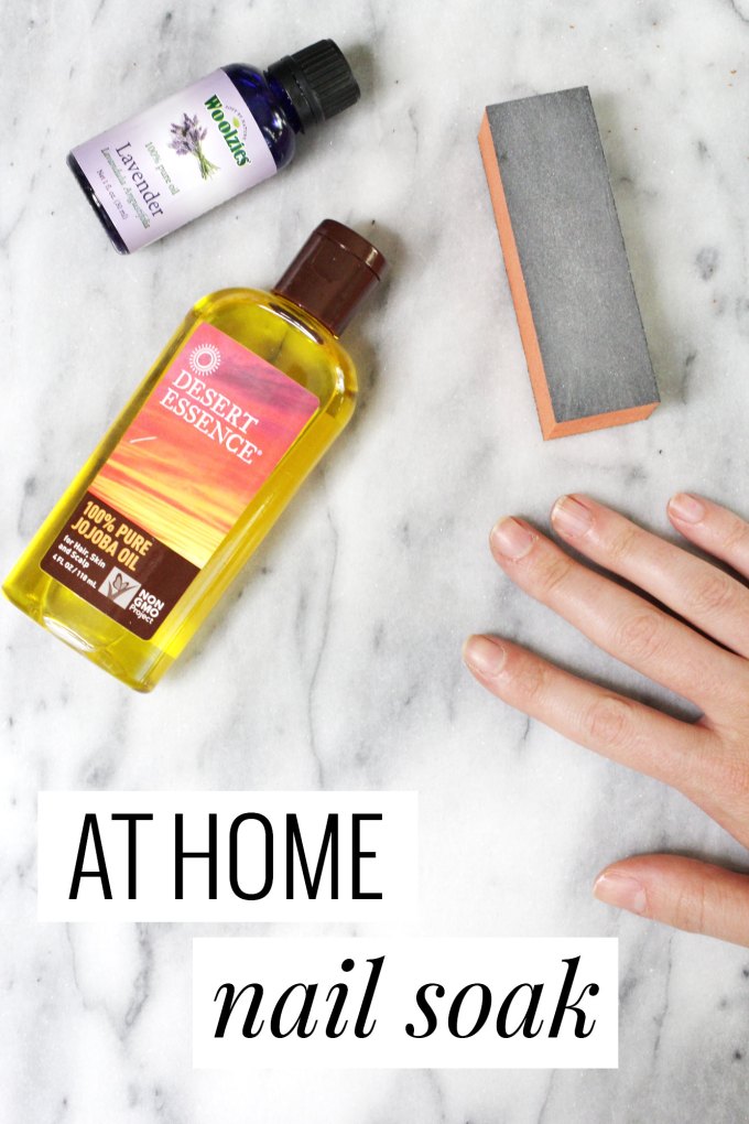 At Home Nail Soak