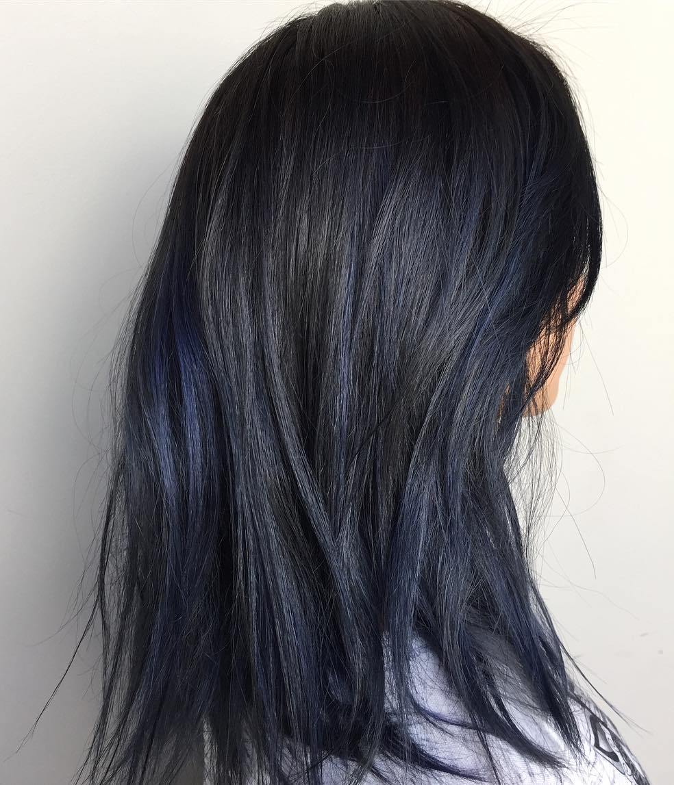 Blue Black Hair How To Get It Right