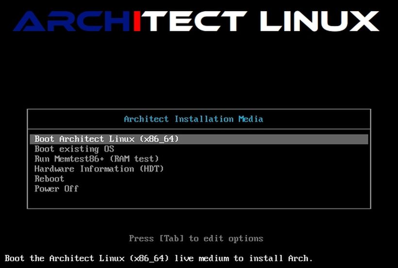Architect Un Nuovo Installer Di Arch Linux Aggregatore Gnulinux E