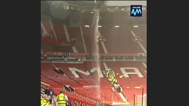 Así Está El Estadio Del Manchester United A Minutos Del Clásico