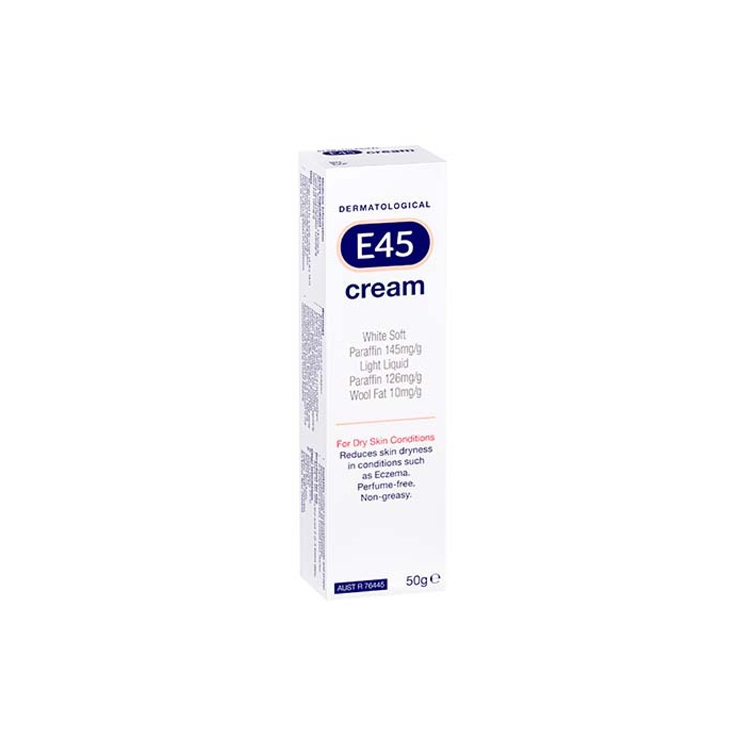 E45 Moisturising Cream For Dry Skin And Eczema 50g The Warehouse