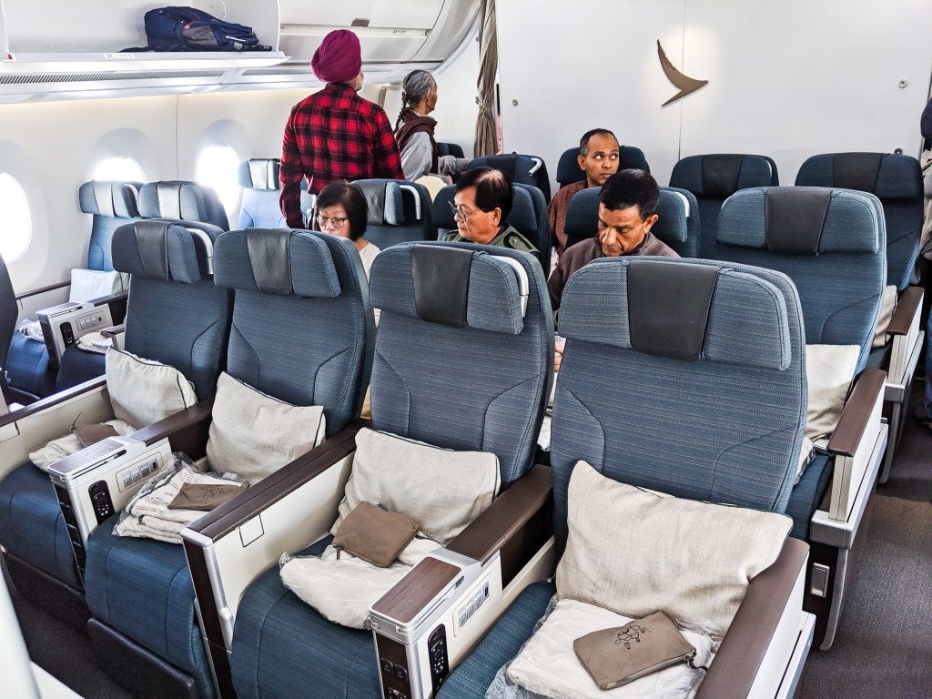 Review Cathay Pacific Premium Economy On The A350 Sfo Hong Kong The