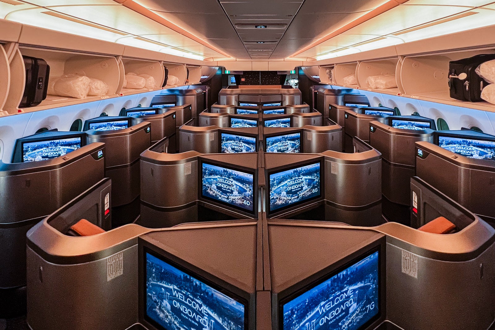 A Review Of Starlux Business Class On The Airbus A350 900 From Los