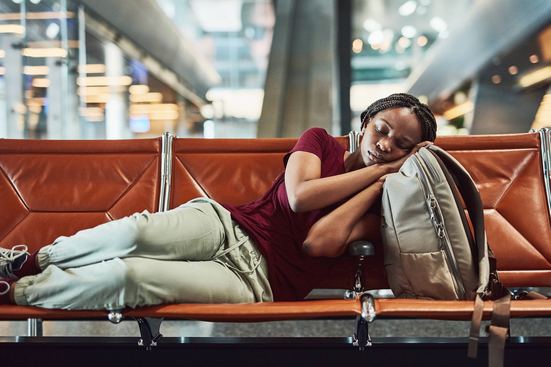 6 Tips On How To Sleep At The Airport The Points Guy