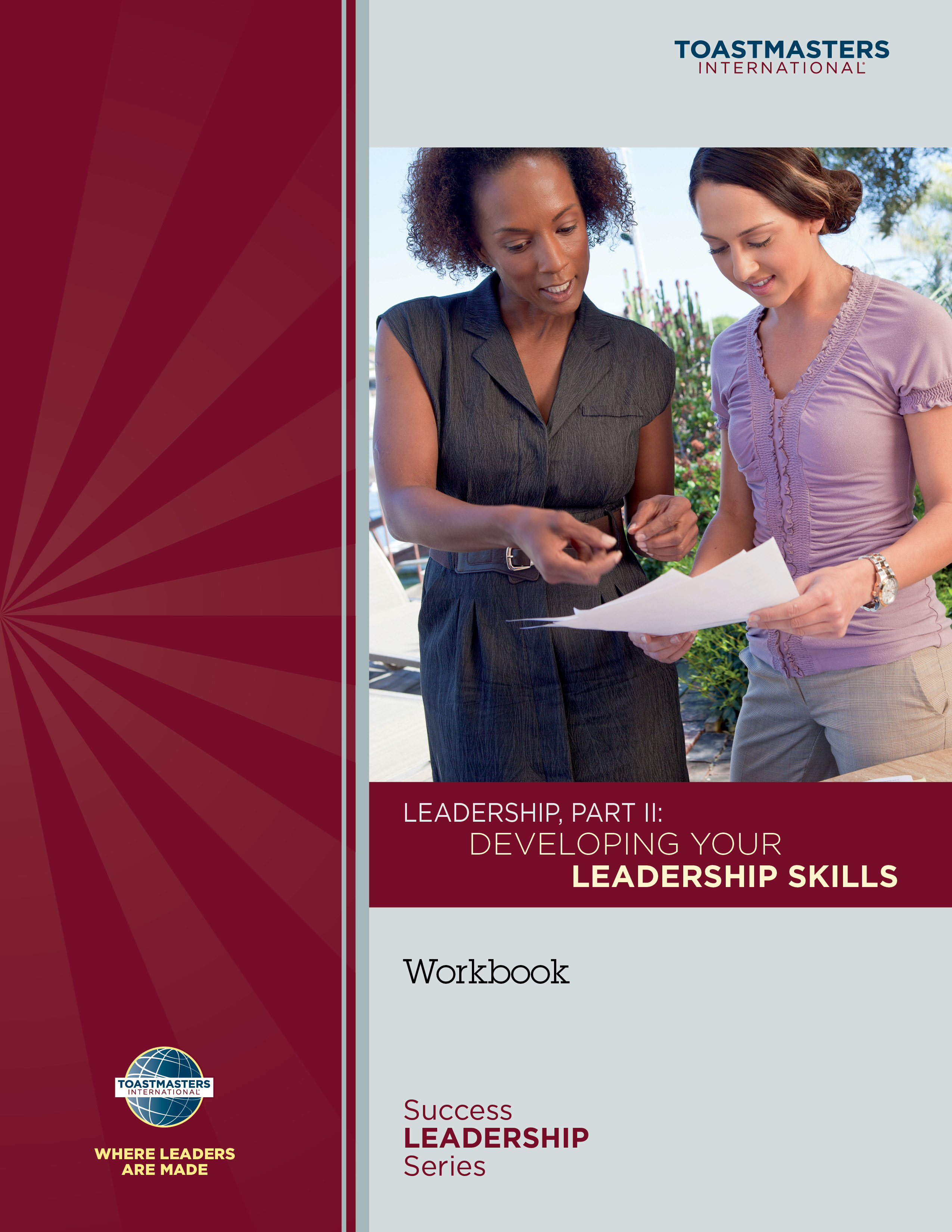 Leadership Part Ii Developing Your Leadership Skills Workbook Digital