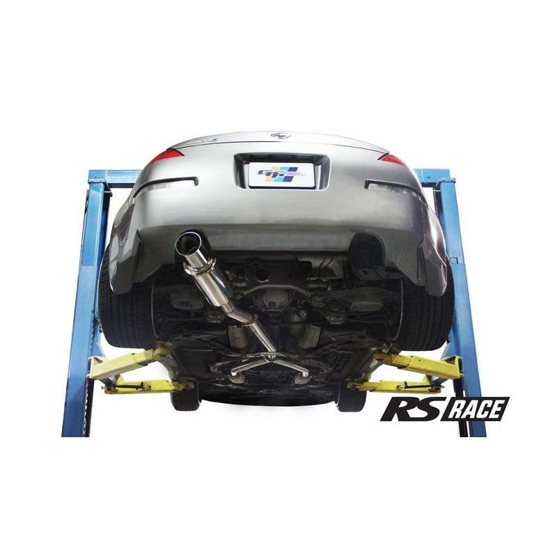 350z Greddy Gpp Rs Race Single Exit Cat Back Exhaust System 45 Tip