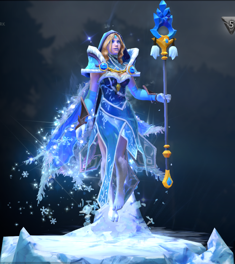 Crystal Maiden Arcane Item Under Skin · Issue 7849 · Valvesoftware