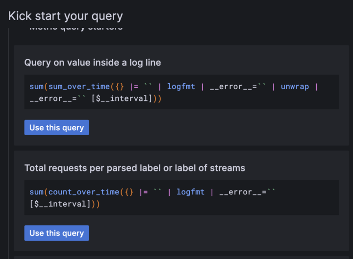 Loki Kick Start Your Query Examples Add Sum By With Labels Example