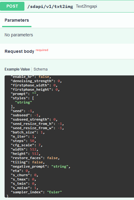 Api Guide · Stable Diffusion Webui