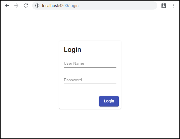 Login Form Design In Angular Material · Github