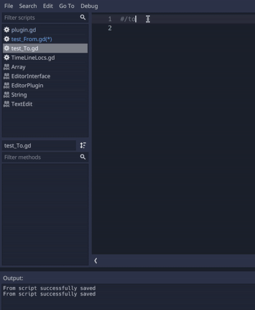 Scriptwriter Godot Asset Library