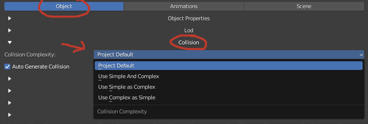 Collisions · Xavier150blender For Unrealengine Addons Wiki · Github