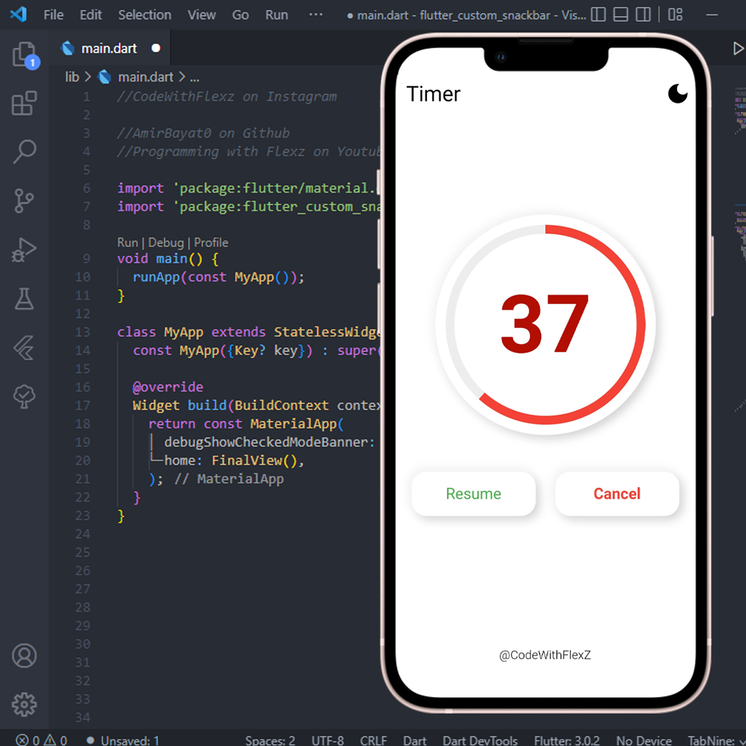 Github Amirbayat0flutter Timer With Getx Simple Timer App Using