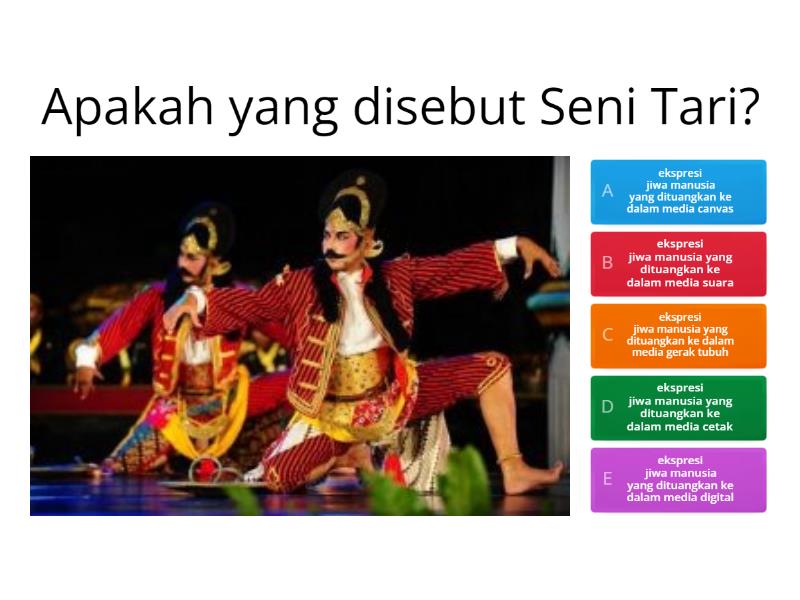 Kuis Makna Dan Simbol Tari Quiz