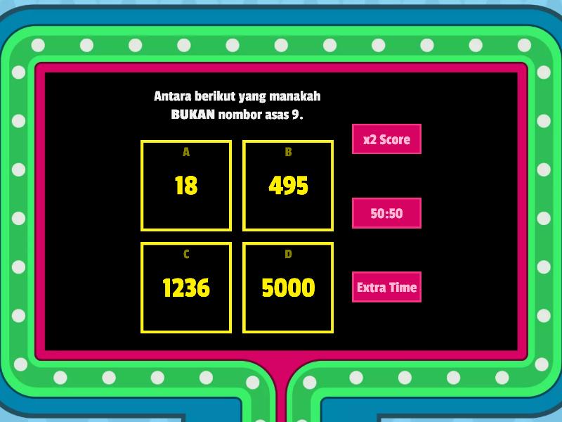 Kuiz Asas Nombor Part 1 Gameshow Quiz