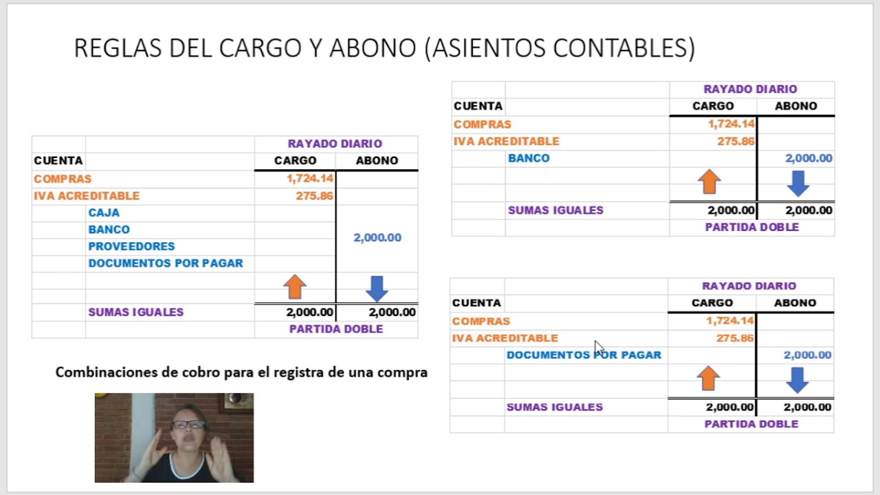 Ejemplos De Asientos Contables Modelos Muestras Y Caractersticas Eroppa